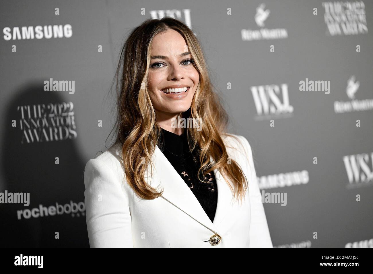 Honoree Margot Robbie attends the WSJ. Magazine 2022 Innovator Awards ...