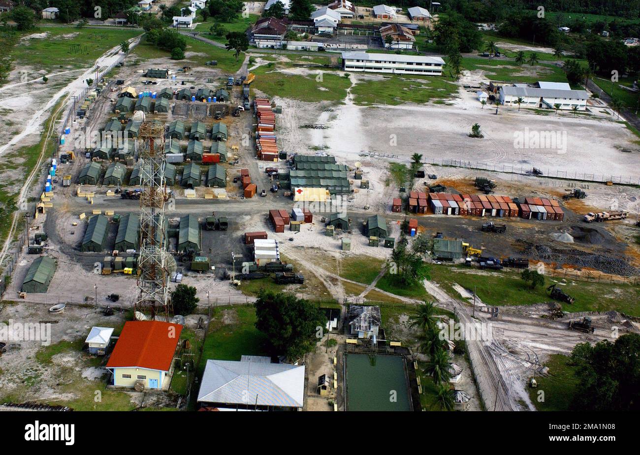 040616-F-6335P-123. [Complete] Scene Caption: Ein Luftfoto von Camp ...