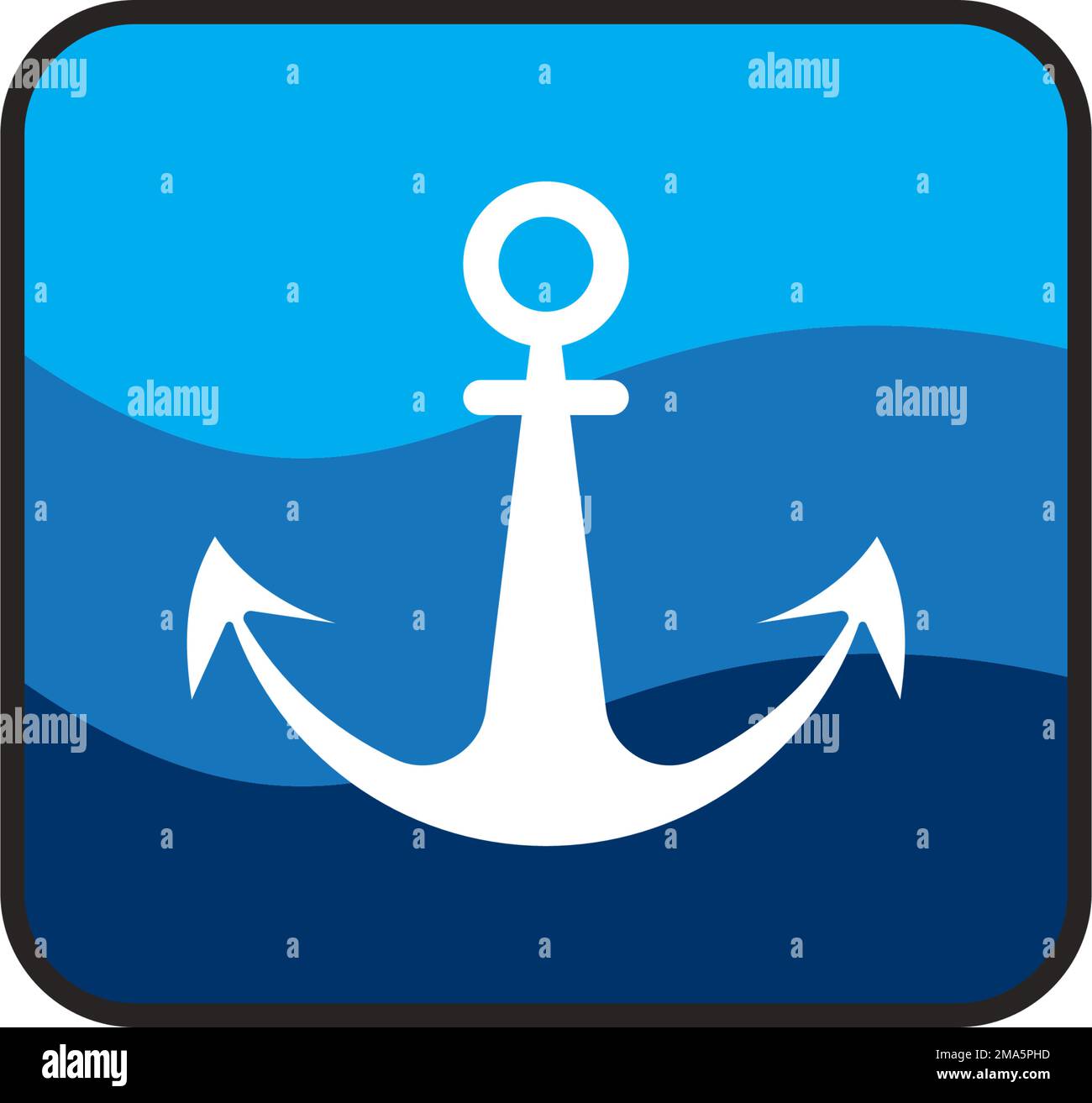 Anker logo Ausgeschnittene Stockfotos und -bilder - Alamy