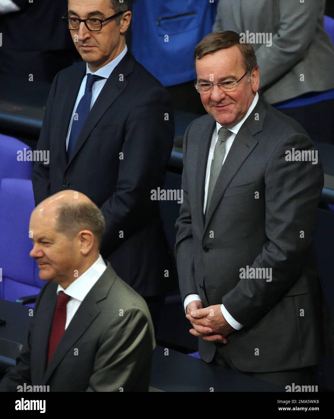 Berlin, Deutschland. 19. Januar 2023. Der neue Verteidigungsminister ...