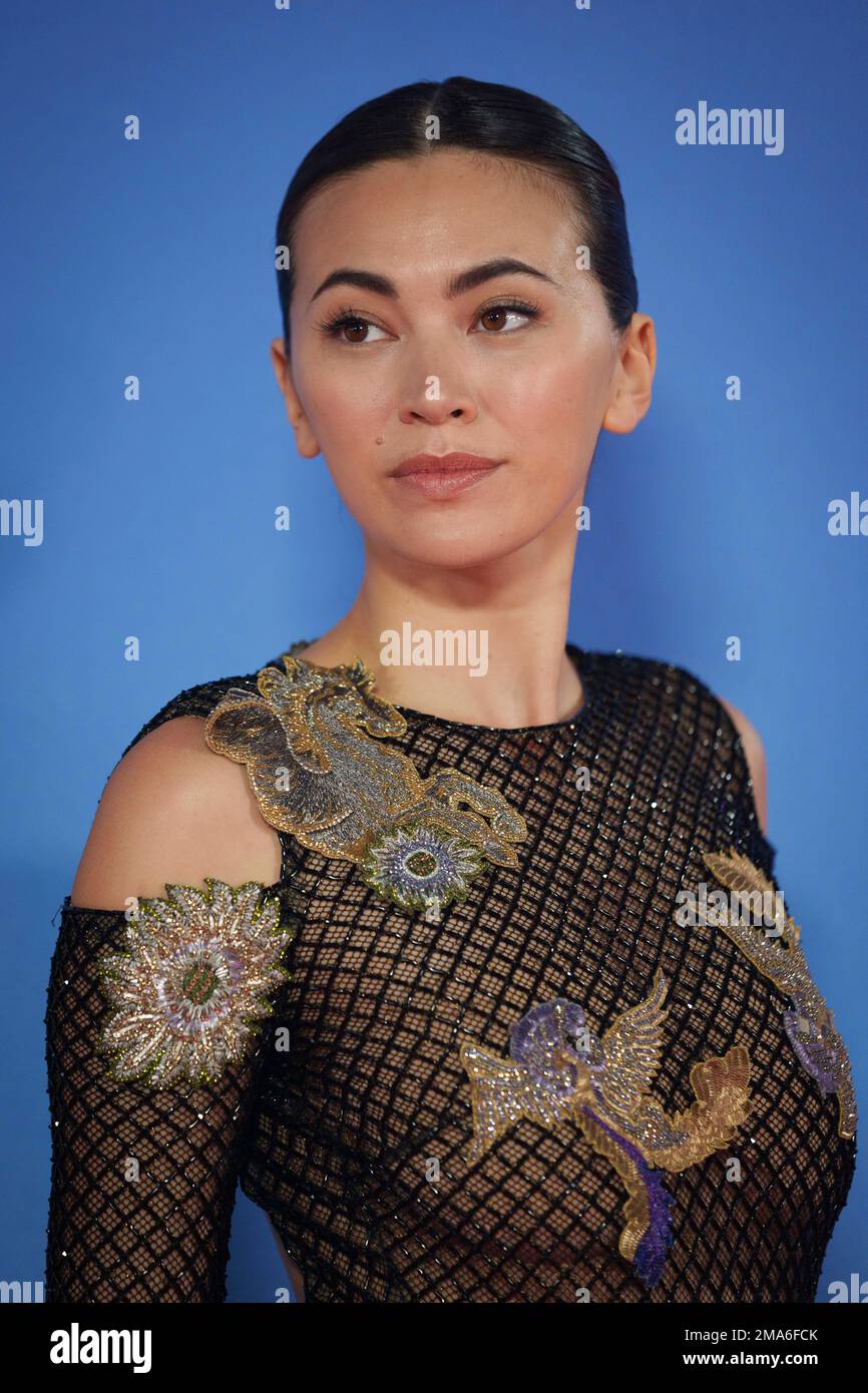 Jessica Henwick poses for photographers upon arrival for the premiere ...