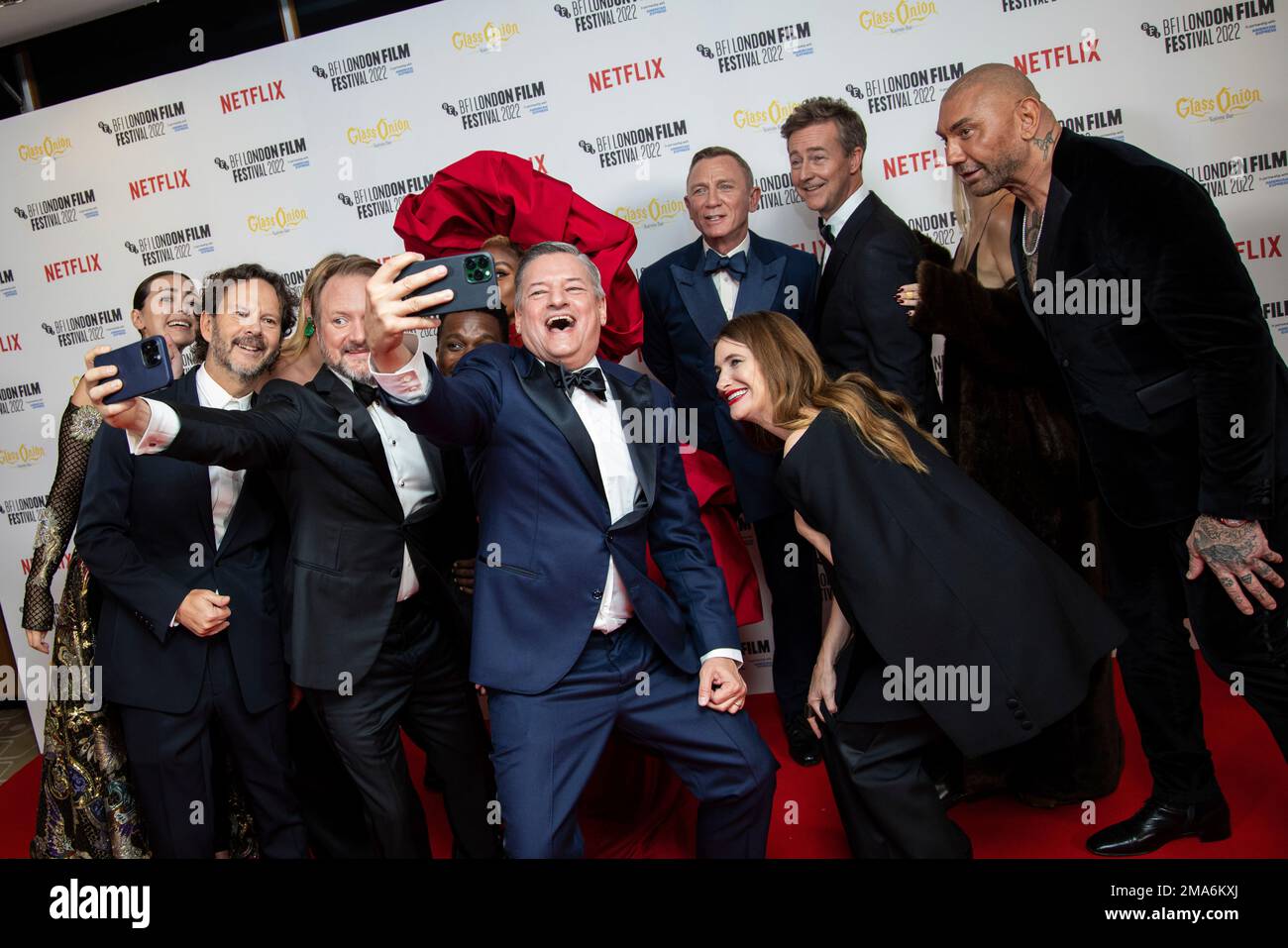 Jessica Henwick, Madelyn Cline, Ram Bergman, Rian Johnson, Leslie Odom ...