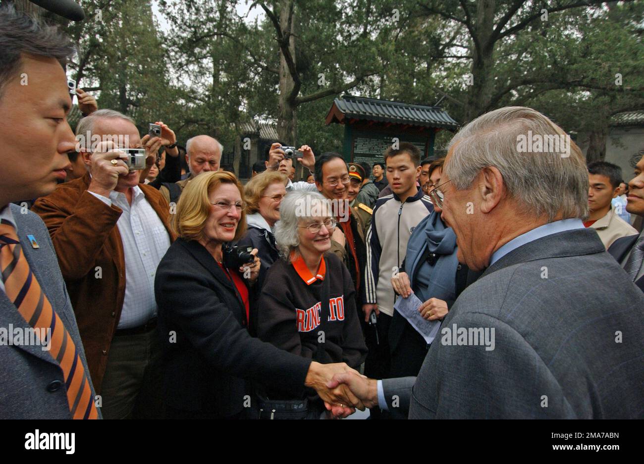 051020-F-5586B-257. [Complete] Scene Caption: The Honorable Donald H ...