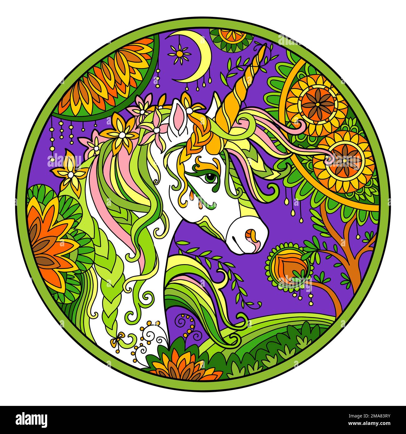 Blumen zentangle kunstwerk -Fotos und -Bildmaterial in hoher Auflösung ...