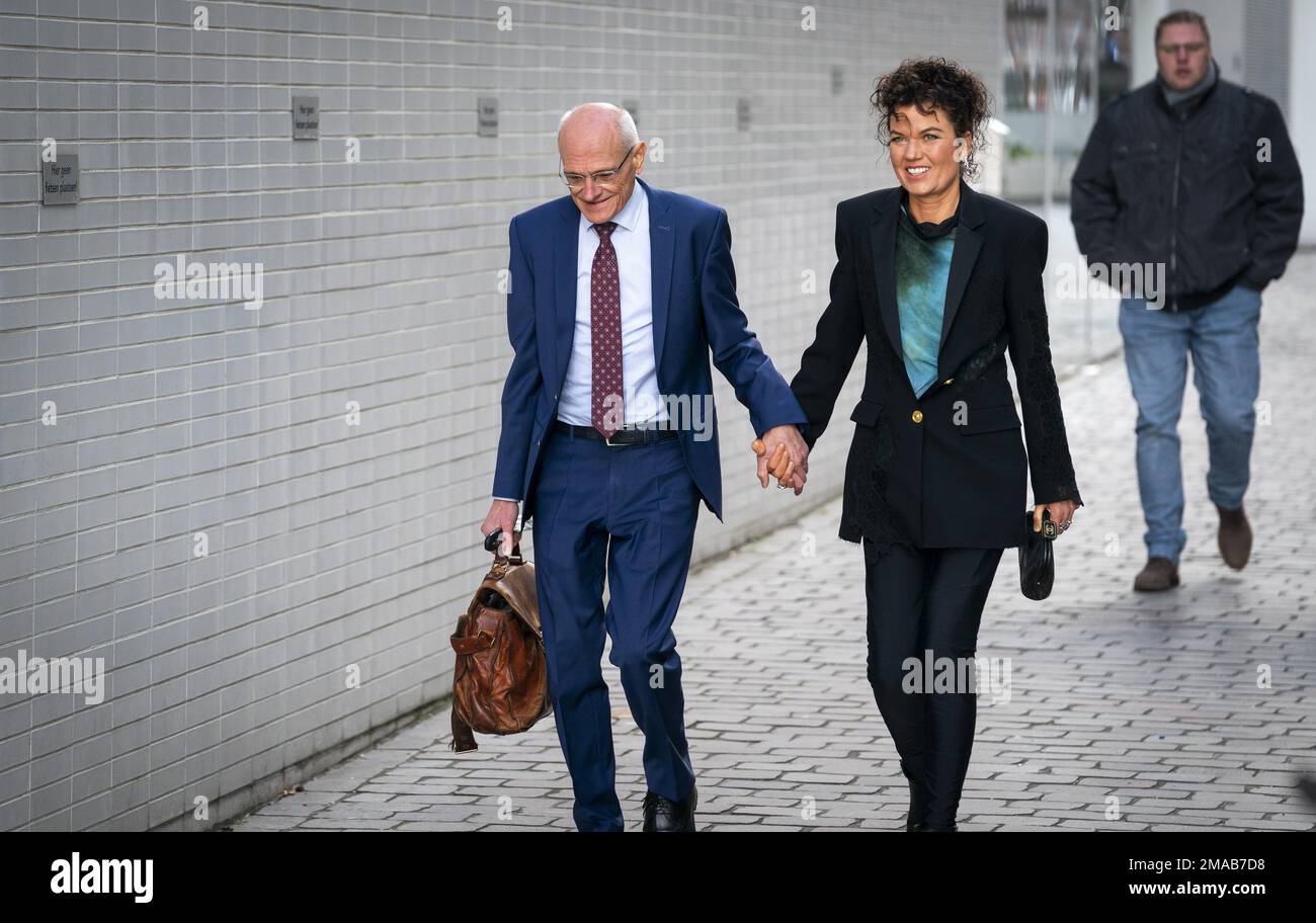 AMSTERDAM - Centric CEO Gerard Sanderink trifft zusammen mit seiner ...