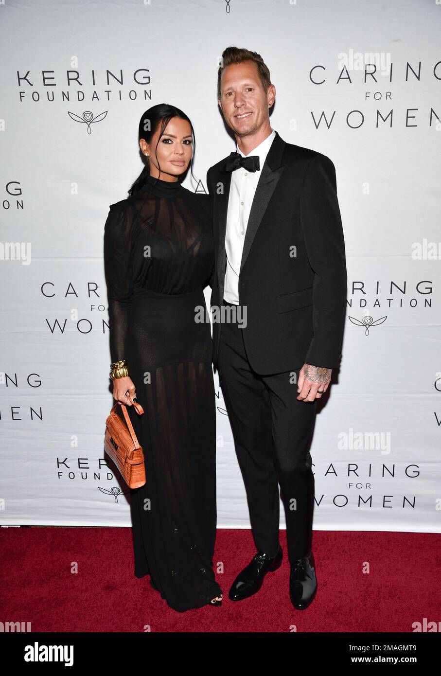 Shelbi Pittack, left, and Jason Pittack attend the Kering Foundation's Caring For Women Dinner ...