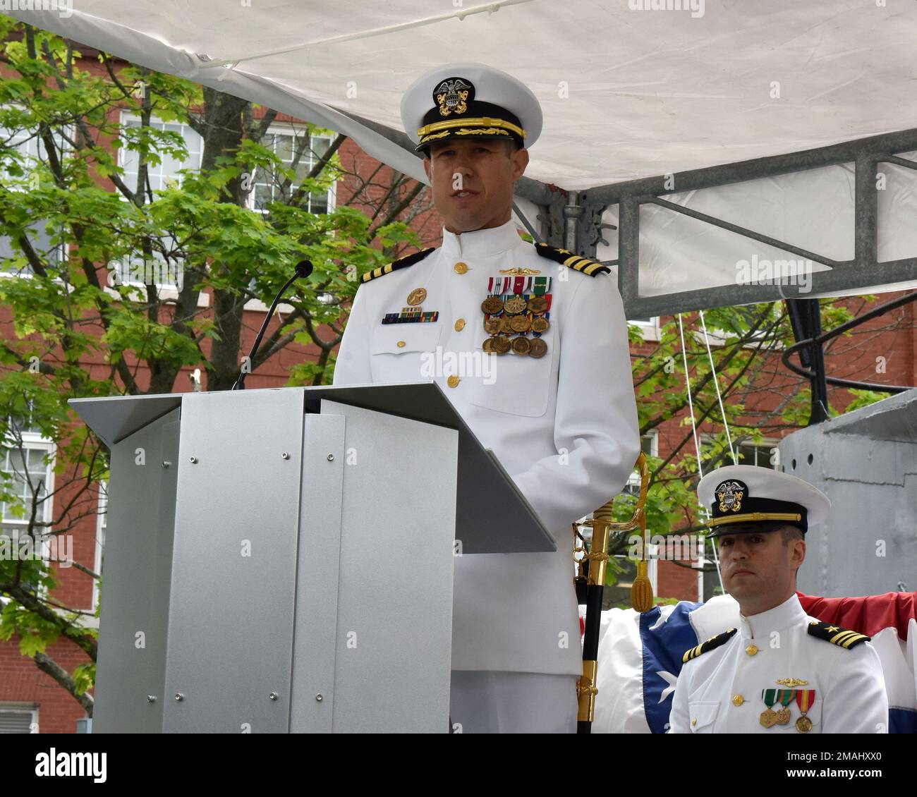 KITTERY, ICH. 27. Mai 2022, Portsmouth Naval Shipyard: USS Texas (SSN ...