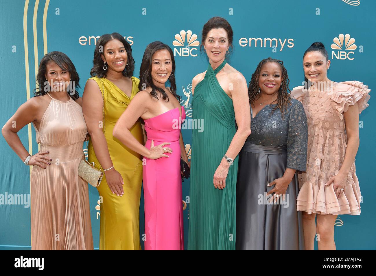 Val Boreland, from left, Jaunice Sills, Holly Tang, Francesca Harewood ...