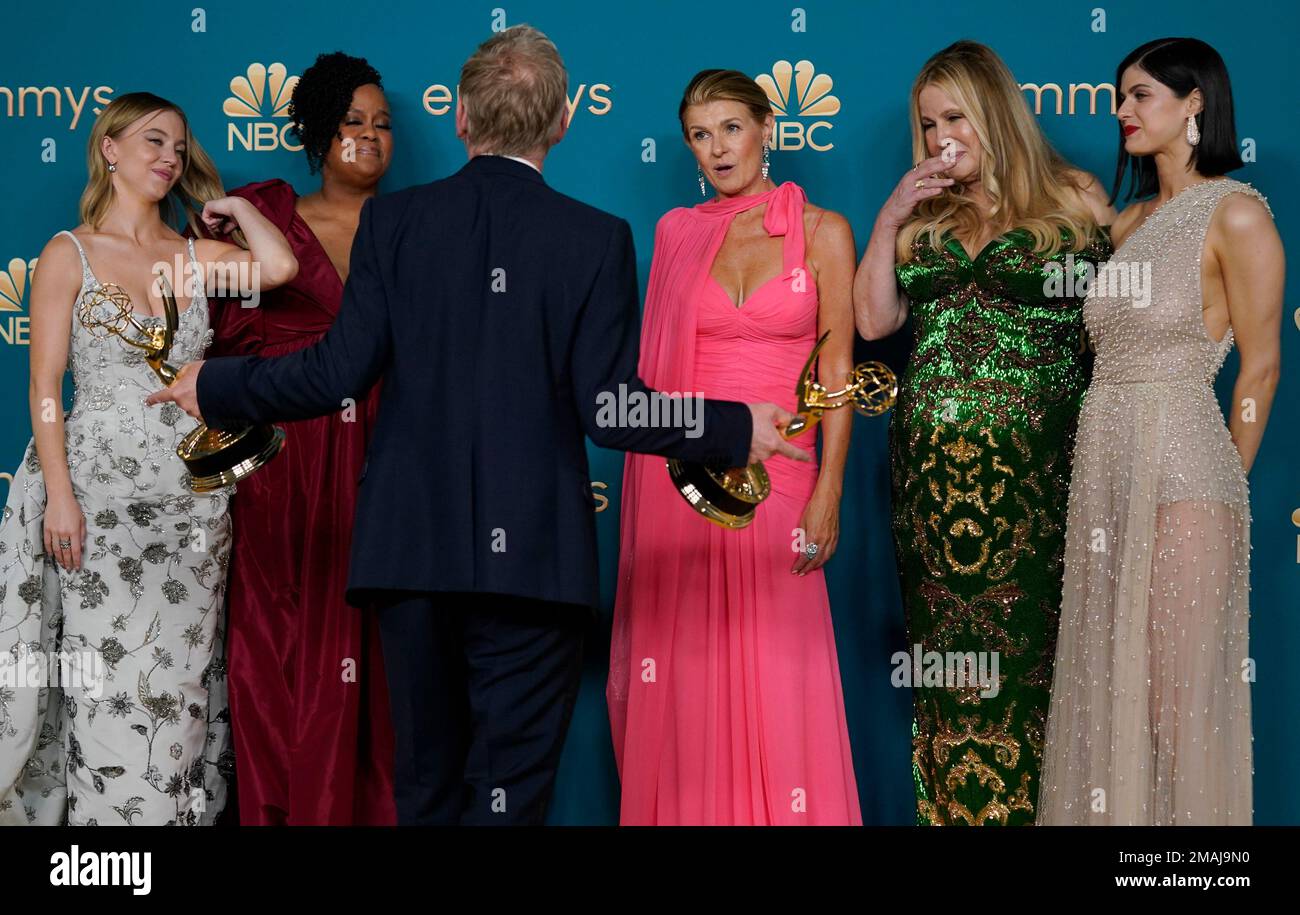 Sydney Sweeney, from left, Natasha Rothwell, Connie Britton, Jennifer ...