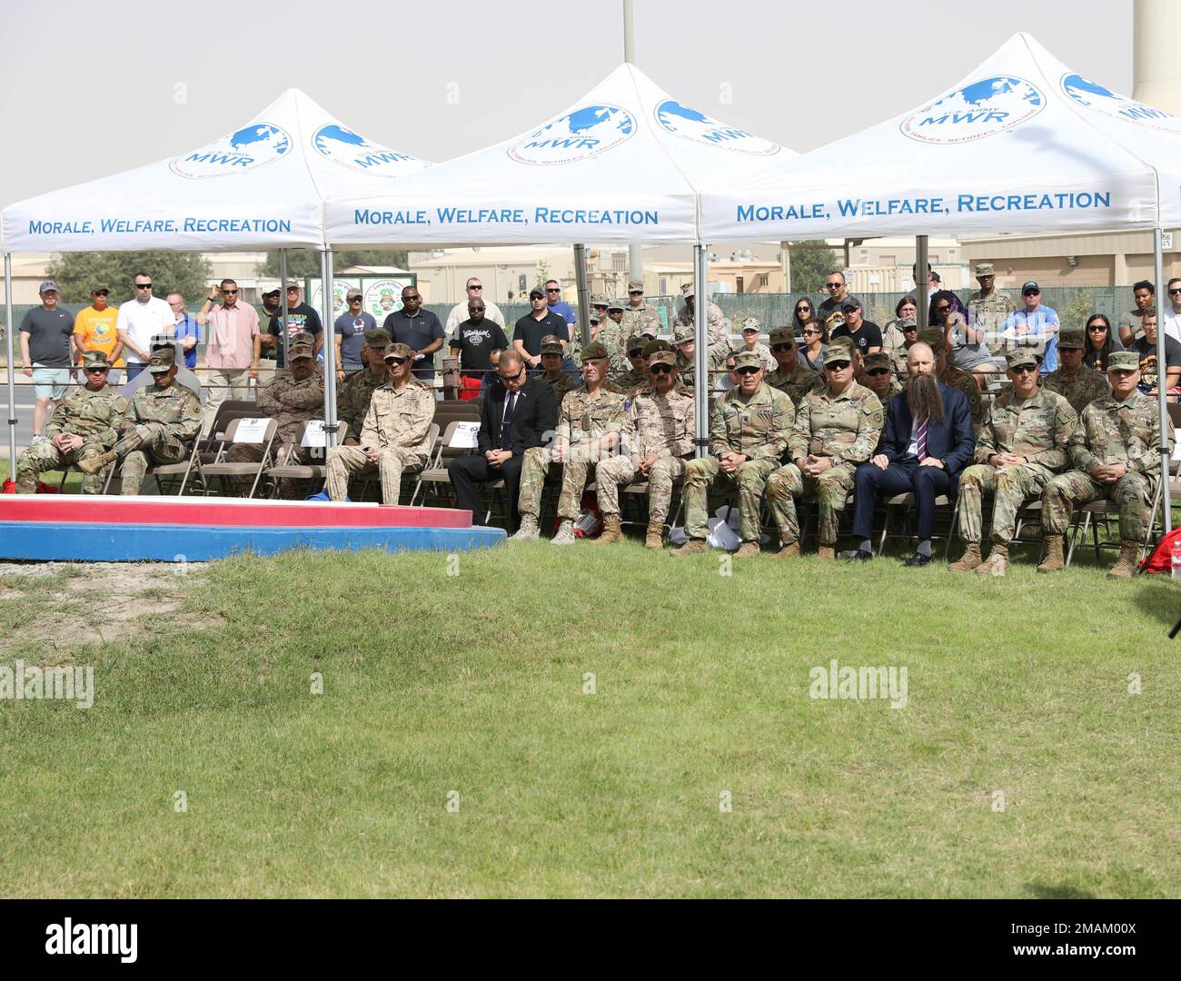 Global Coalition Forces und andere Teilnehmer nehmen am 30. Mai 2022 im ...