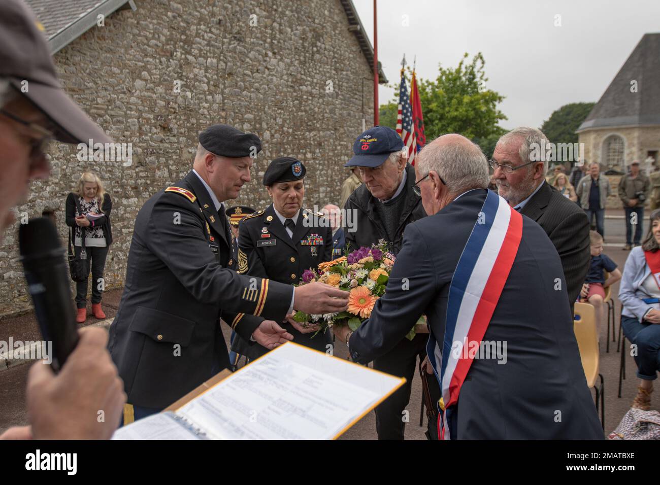 Carver McGriff, ein US-amerikanischer Army Veteran der 90. Infanterie ...