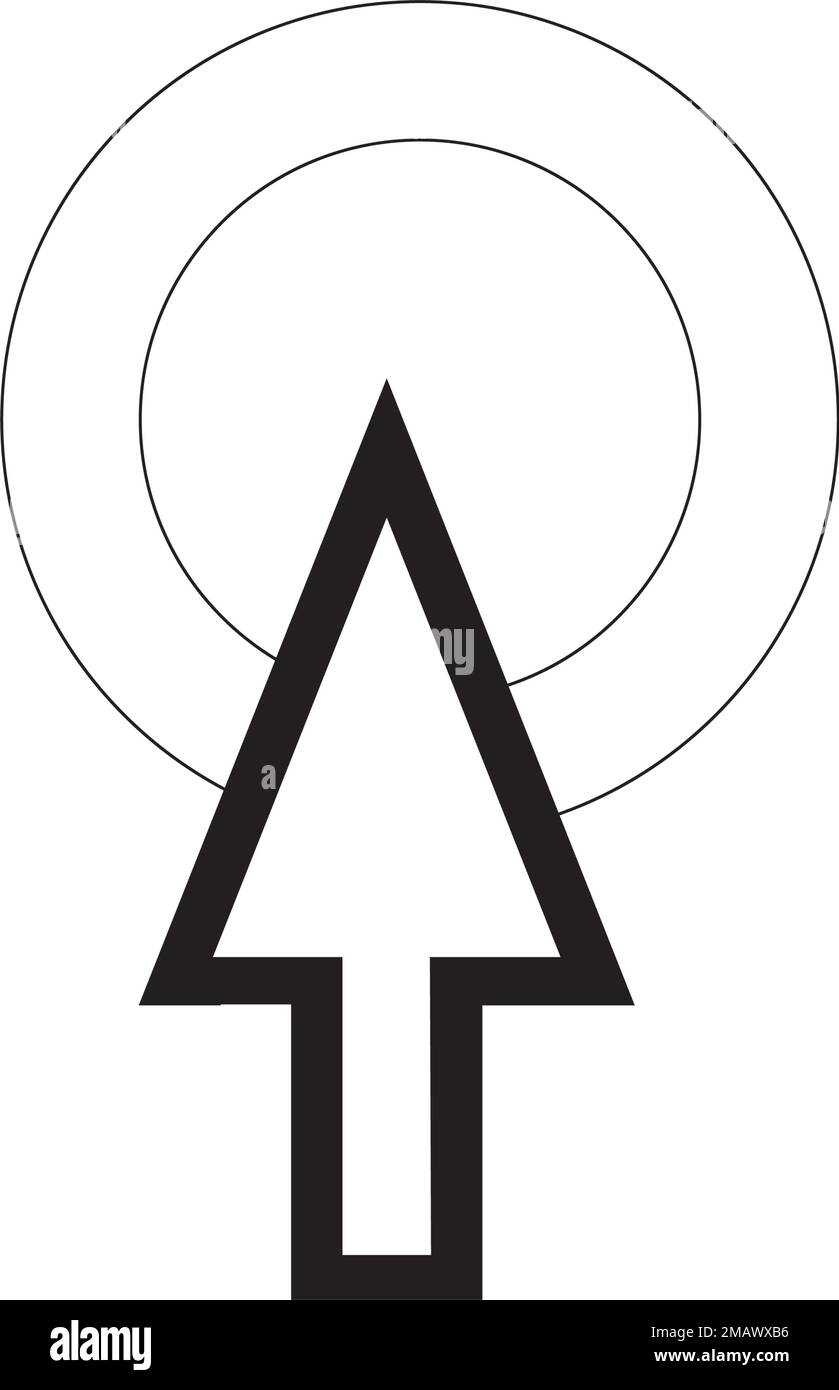 Cursor logo Stock-Vektorgrafiken kaufen - Alamy