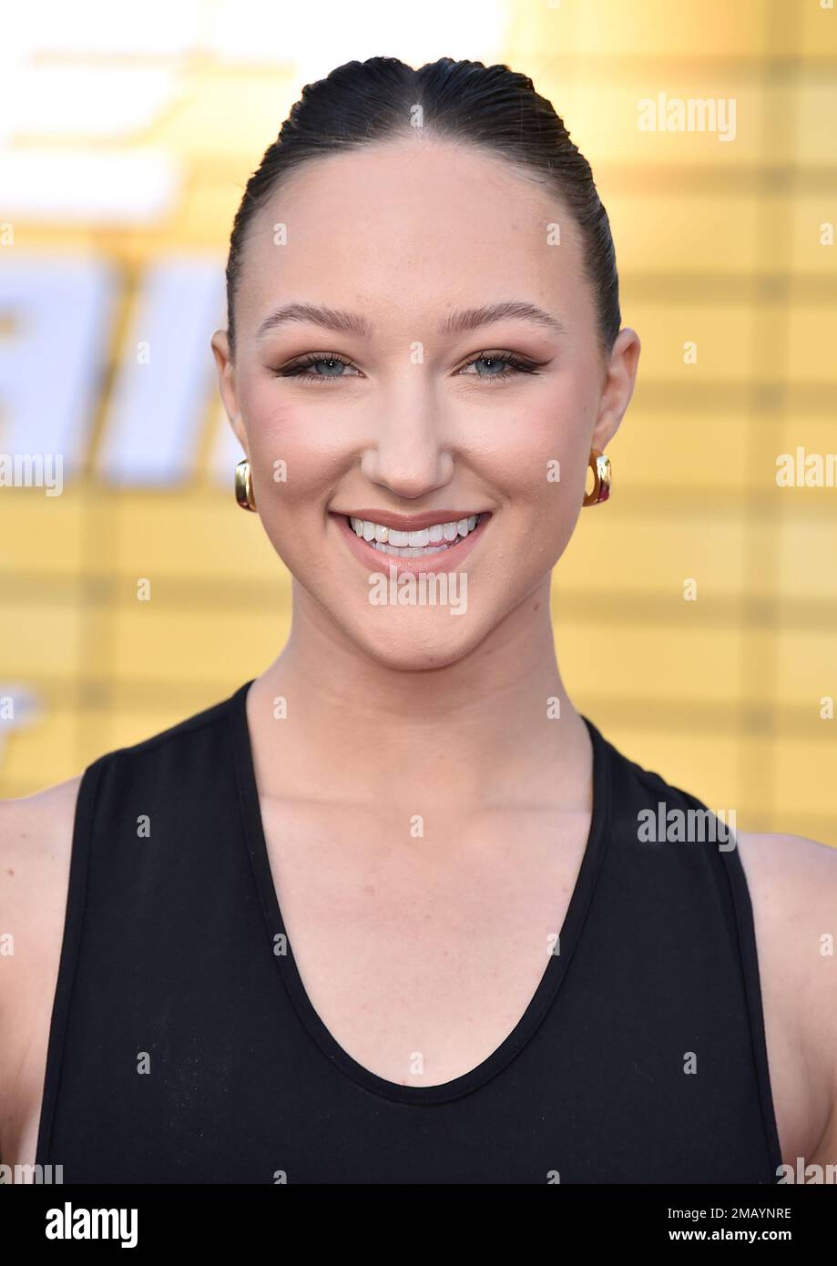 Ava Michelle arrives at the premiere of "Bullet Train," Monday, Aug. 1 ...