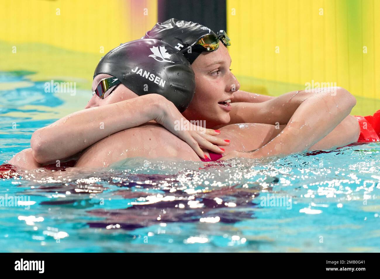 CORRECTS LAST NAME TO MCINTOSH, NOT MCIINTOSH AS ORIGINALLY SENT -Summer McIntosh of Canada ...