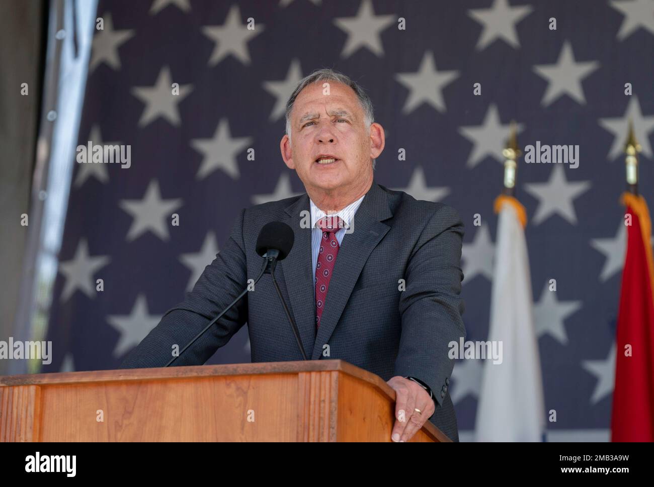Sen. John Boozman, R-Ark., speaks during the groundbreaking ceremony ...