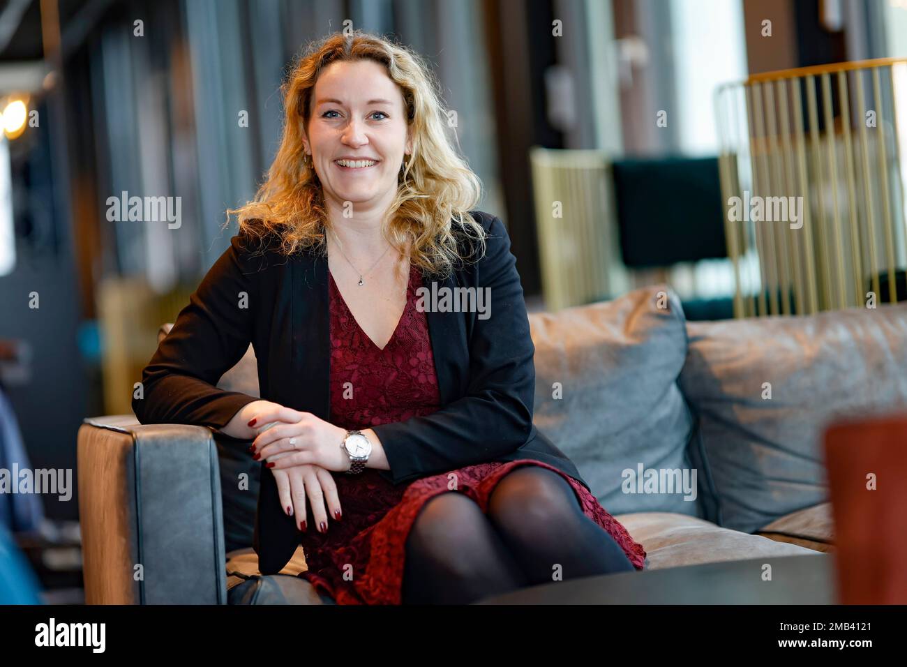 Nürnberg, Deutschland. 20. Januar 2023. PK mit Annika Ledeboer, CEO von Ryanair Deutschland ...