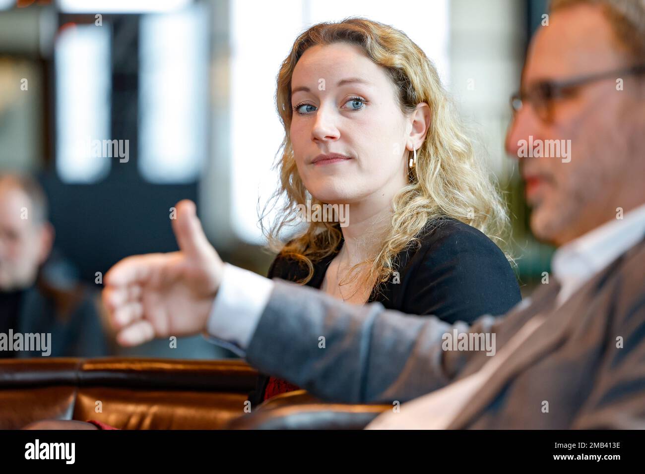 Nürnberg, Deutschland. 20. Januar 2023. PK mit Annika Ledeboer, CEO von ...