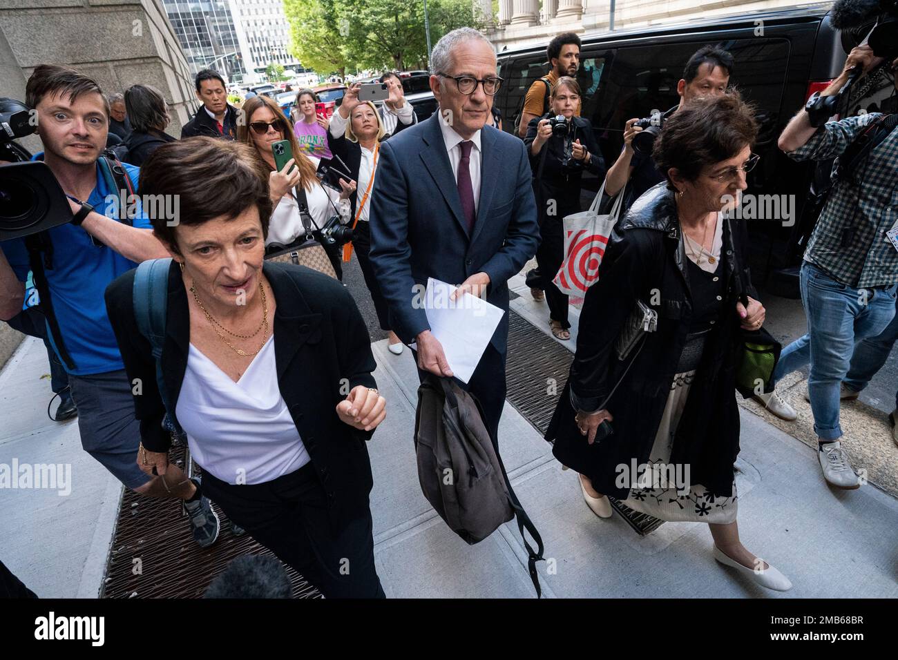 Christine Maxwell, right, Kevin Maxwell, center, and Isabel Maxwell ...