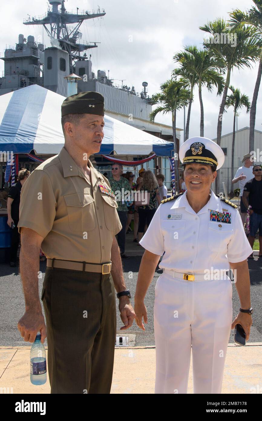 USA Marinekorps, Generalmajor Mark Hashimoto, Executive Director, USA ...