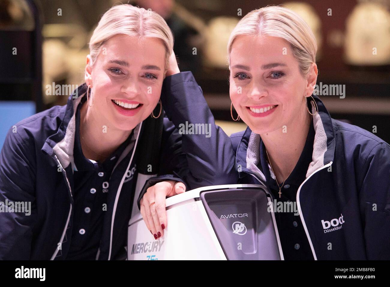 Die Zwillinge Nina und Julia MEISE, die „Ratiopharm-Zwillinge ...