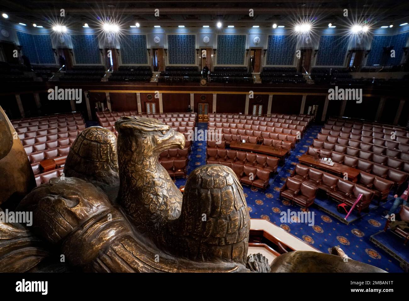 FILE - The chamber of the House of Representatives is seen at the ...