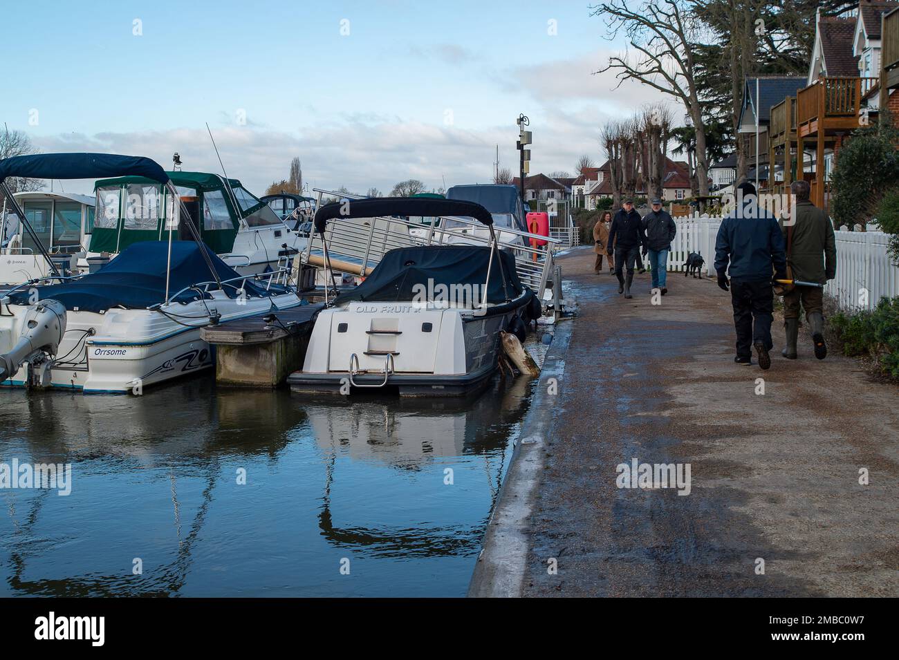 Bourne End, Buckinghamshire, Großbritannien. 20. Januar 2023. Die ...