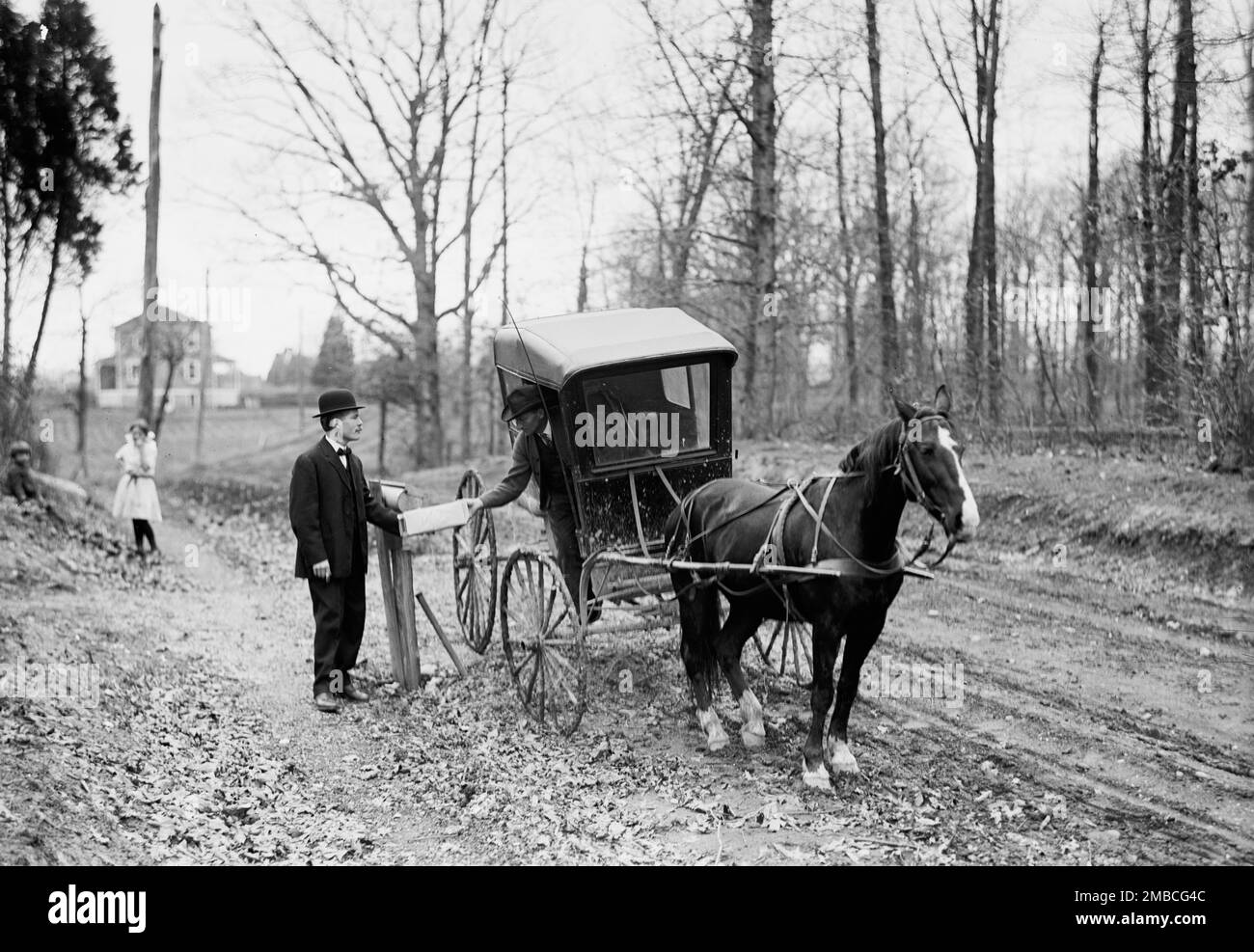 Horse drawn delivery van -Fotos und -Bildmaterial in hoher Auflösung ...
