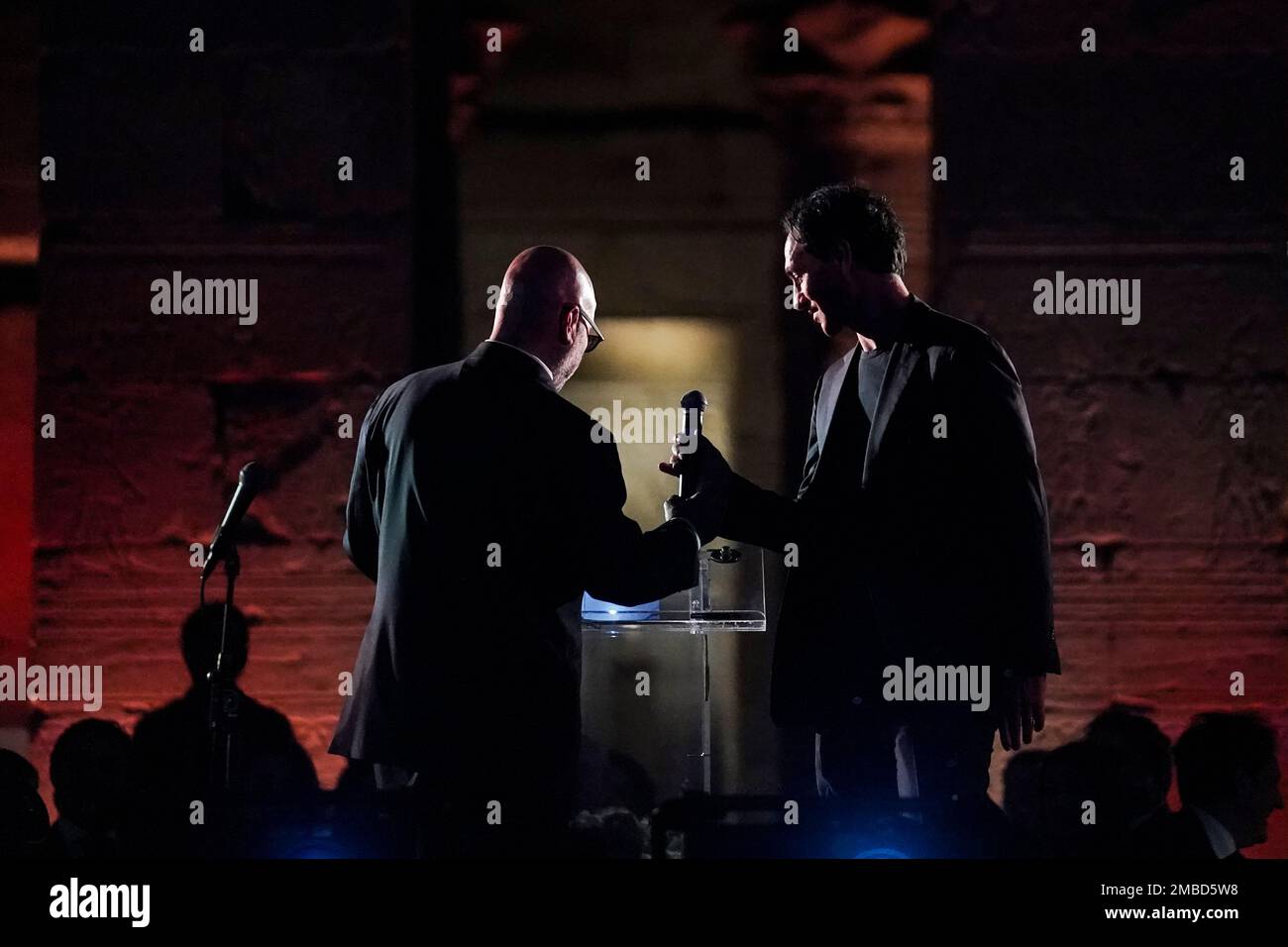 Charlie Stillitano, left, Managing Director for U.S. Lega Serie A ...