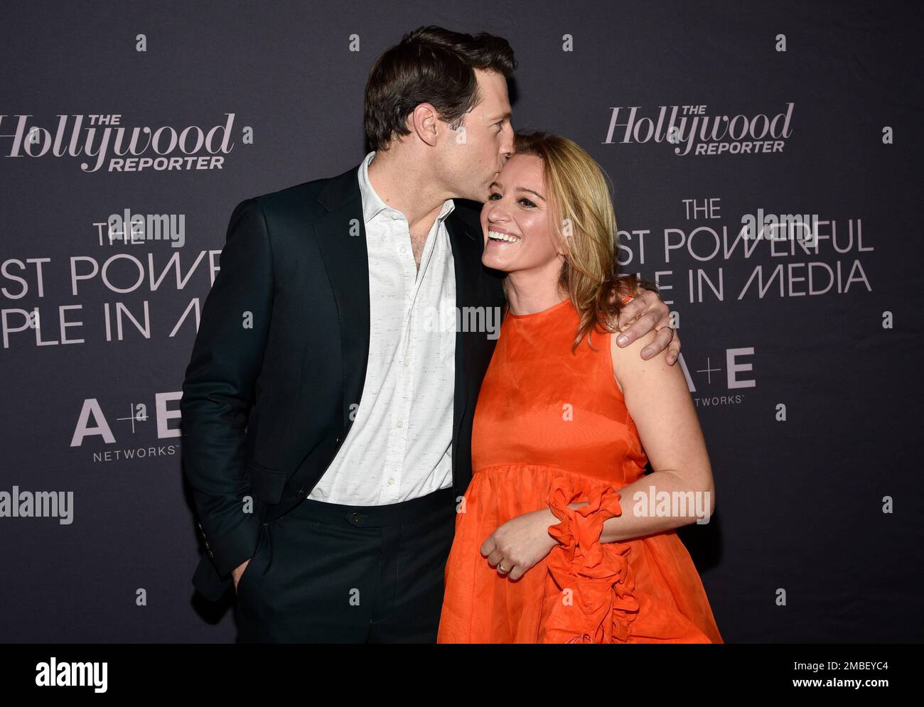 CBS Mornings co-anchor Tony Dokoupil, left, and wife broadcast ...