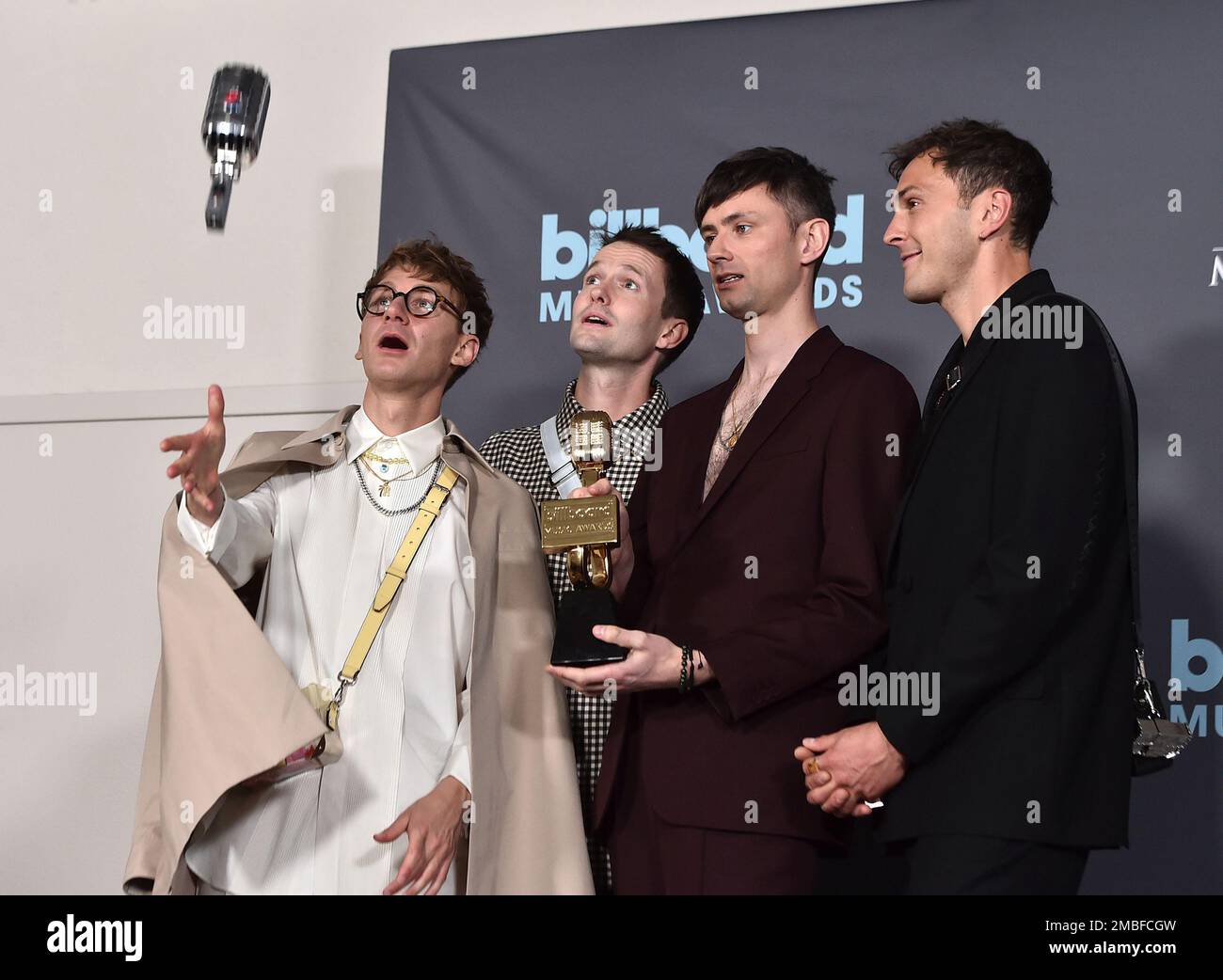 Dave Bayley, from left, Drew MacFarlane, Edmund Irwin-Singer and Joe ...