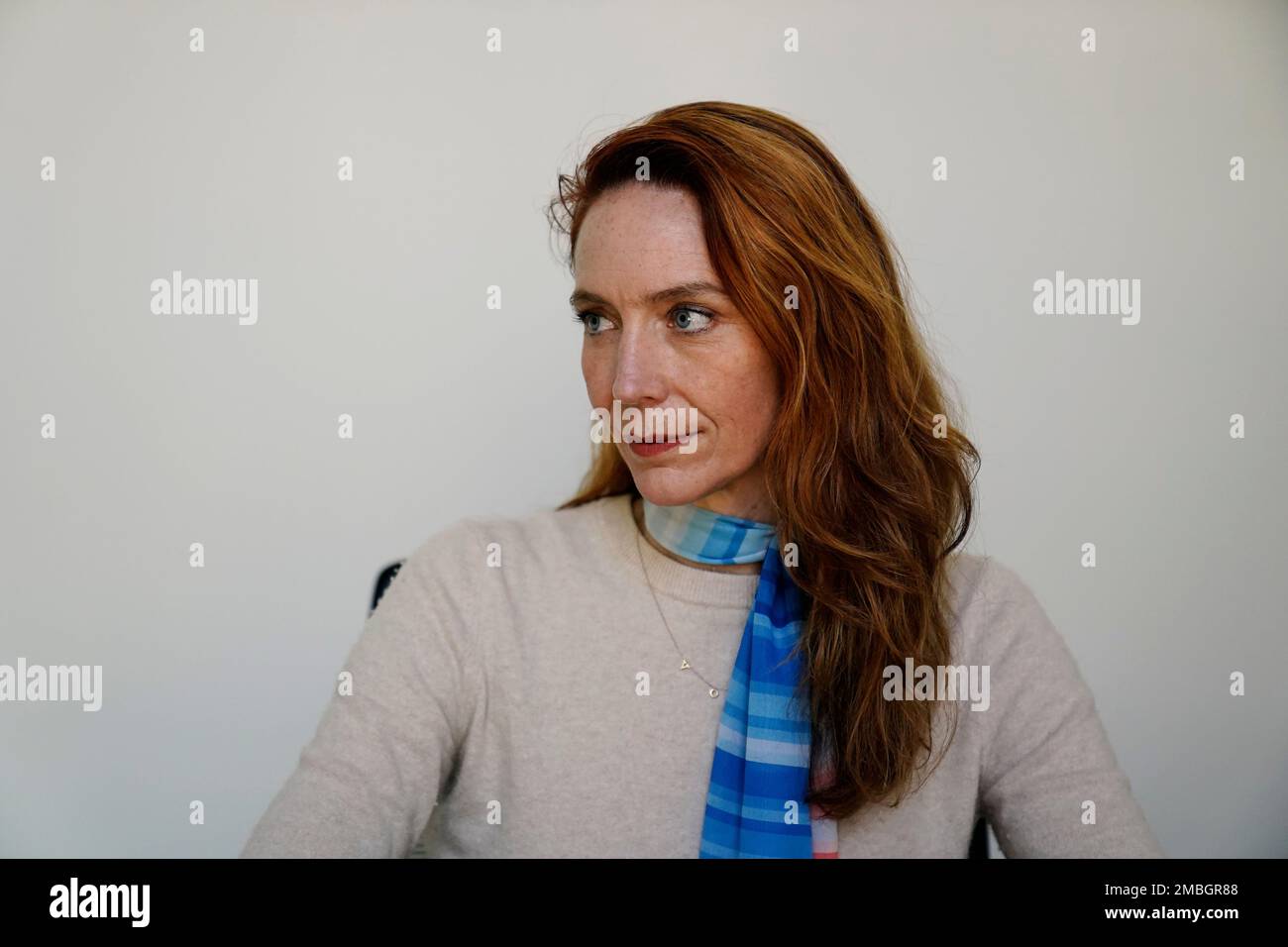 Climate scientists Kim Cobb, poses for a portrait at the Georgia ...