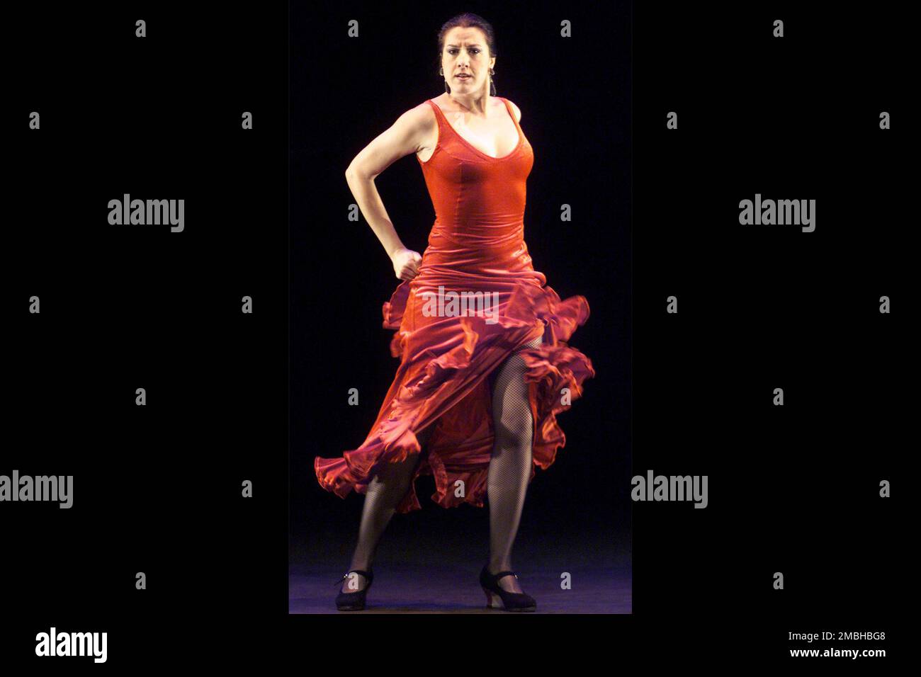 FILE - Spanish dancer Maria Pages performs in a scene of the Flamenco ...