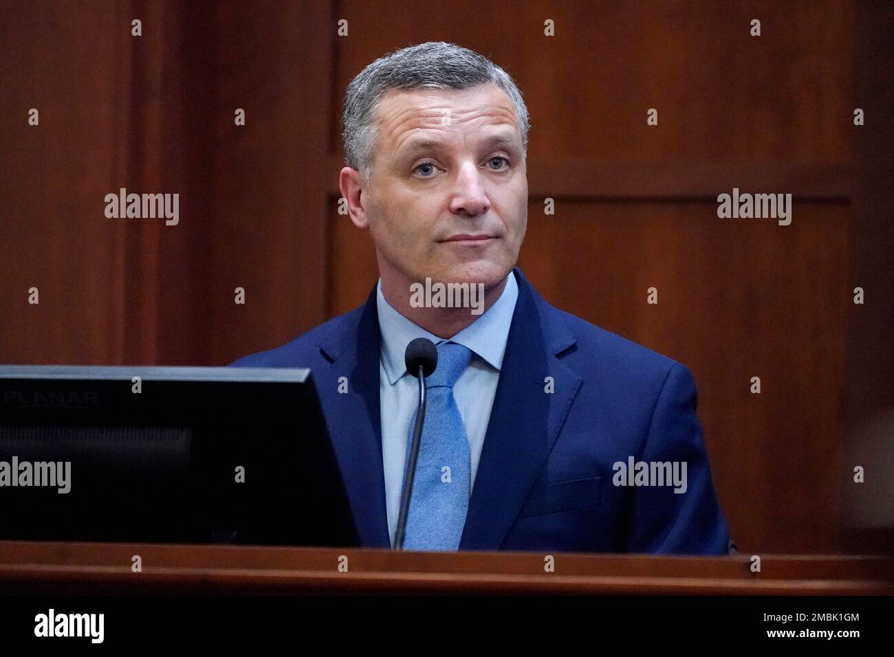 Ben King, a former house manager for actor Johnny Depp, testifies in ...