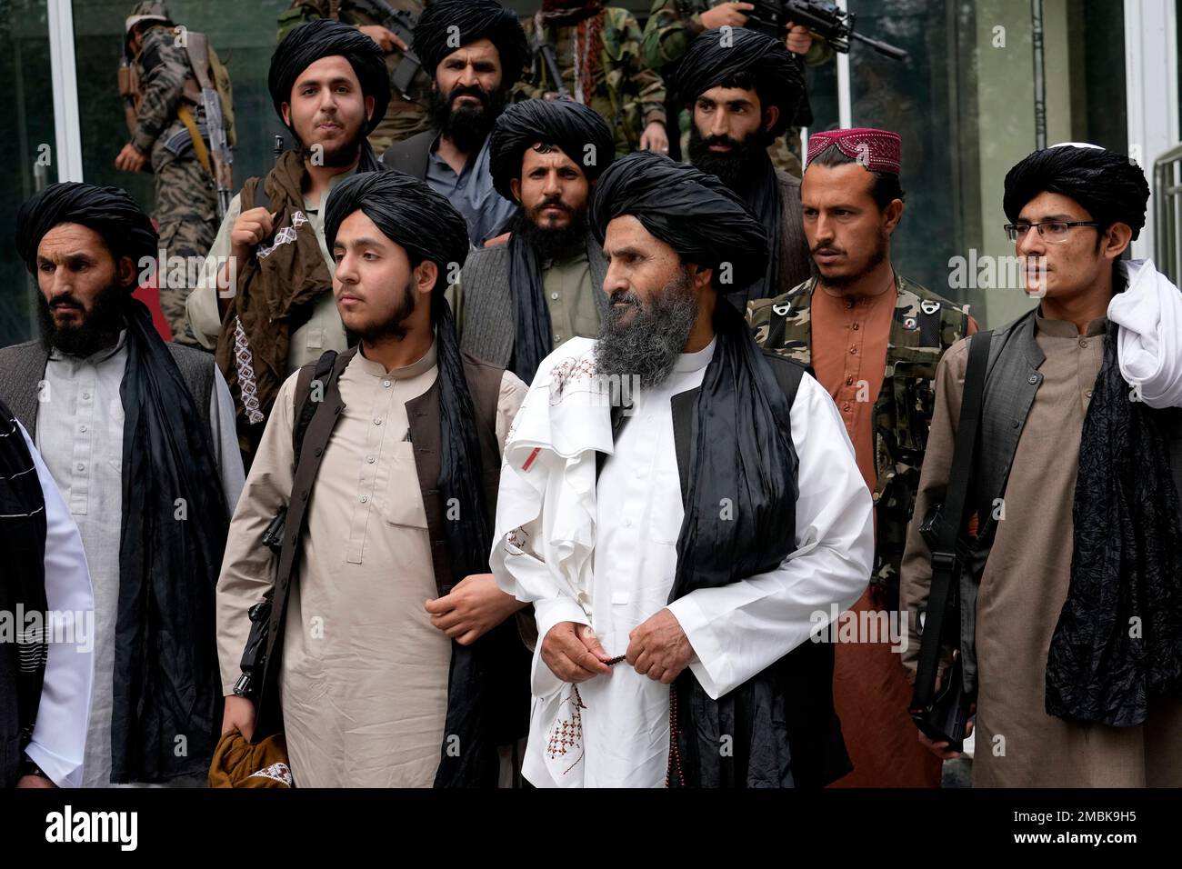 Mullah Abdul Ghani Baradar, acting deputy prime minister of the Afghan ...