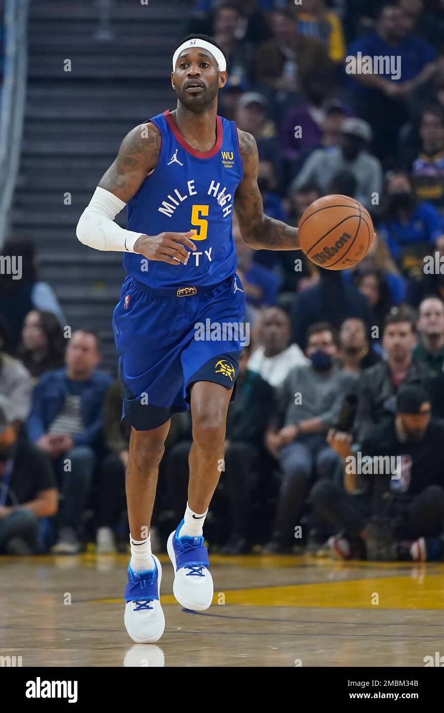 Denver Nuggets forward Will Barton (5) during Game 2 of an NBA basketball first-round playoff ...