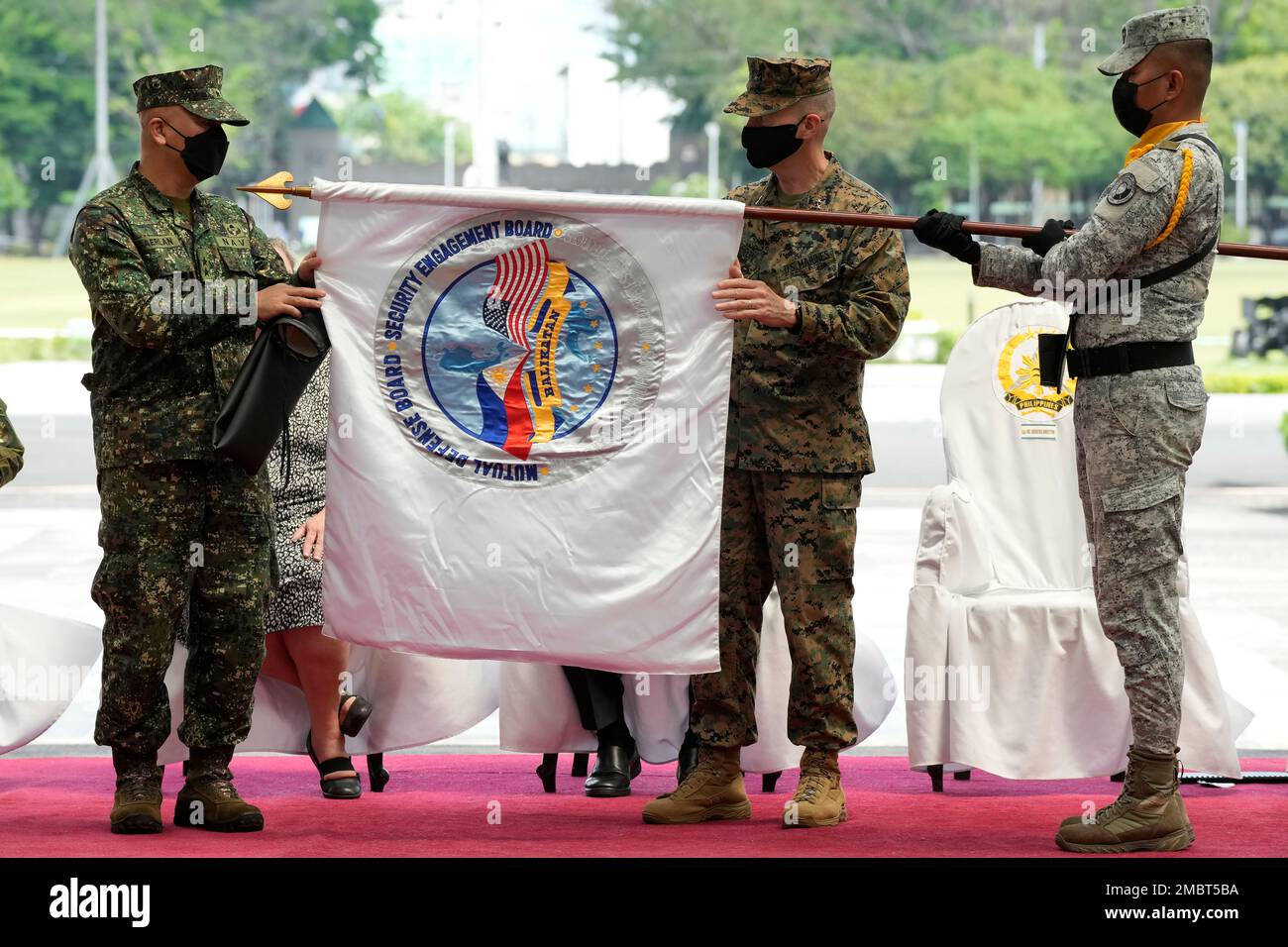 Philippines Exercise Director Major Gen. Charlton Sean Gaerlan of the ...