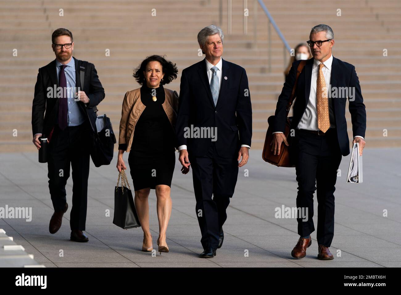 FILE - U.S. Rep. Jeff Fortenberry, R-Neb., center right, and wife ...