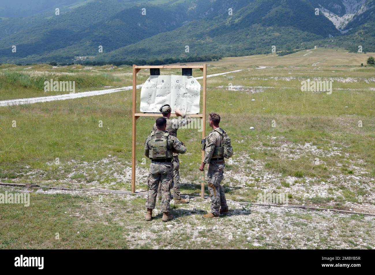 Fallschirmjäger der US-Armee, die 1. Bataillons, 503. Airborne Infantry ...