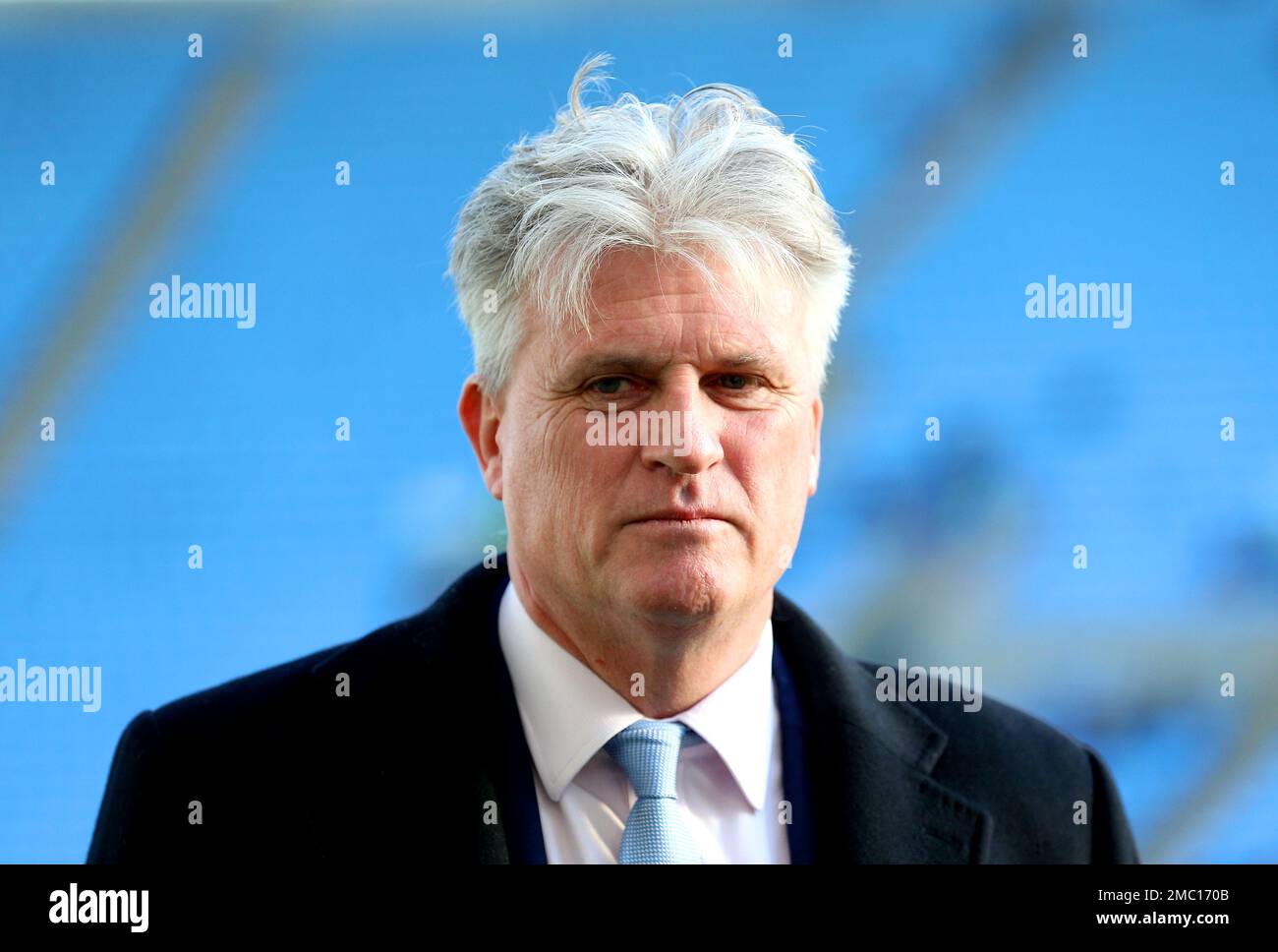 Doug King, Eigentümer und Geschäftsführer von Coventry City, vor dem ...