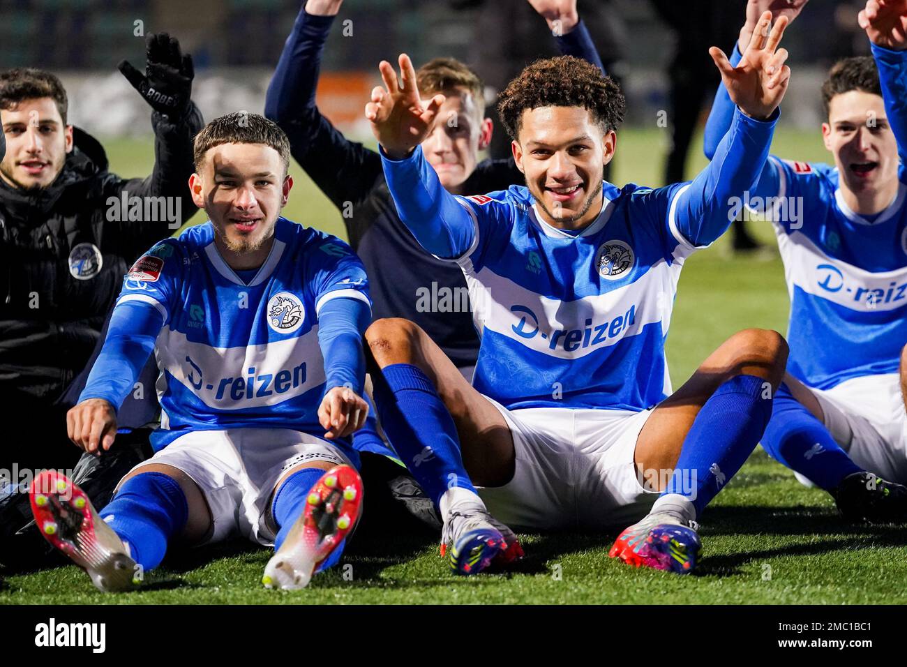 DEN BOSCH, NIEDERLANDE - JANUAR 20: Tomas Kalinauskas vom FC Den Bosch ...
