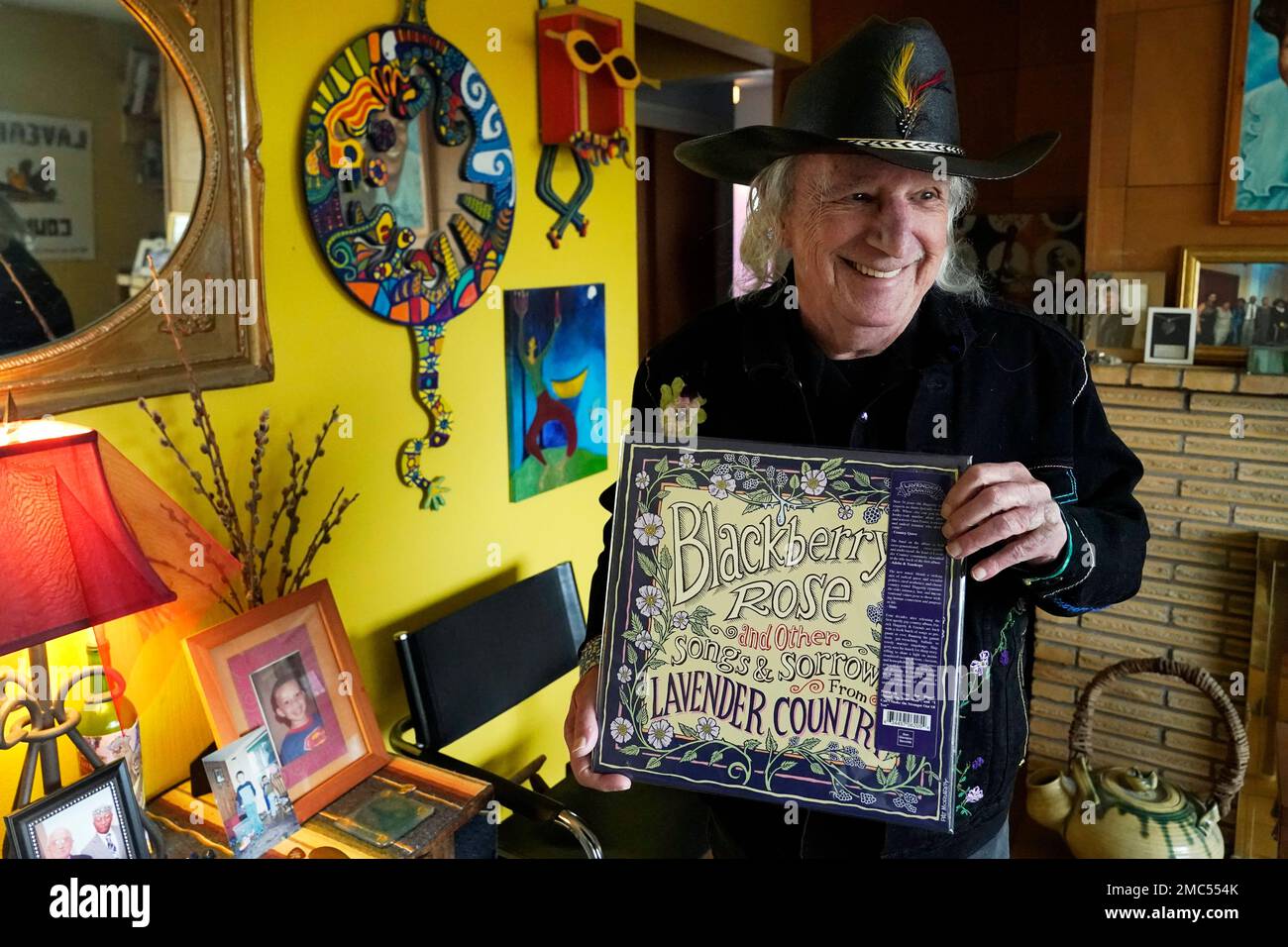 Patrick Haggerty, the founder and lead singer of the band Lavender ...