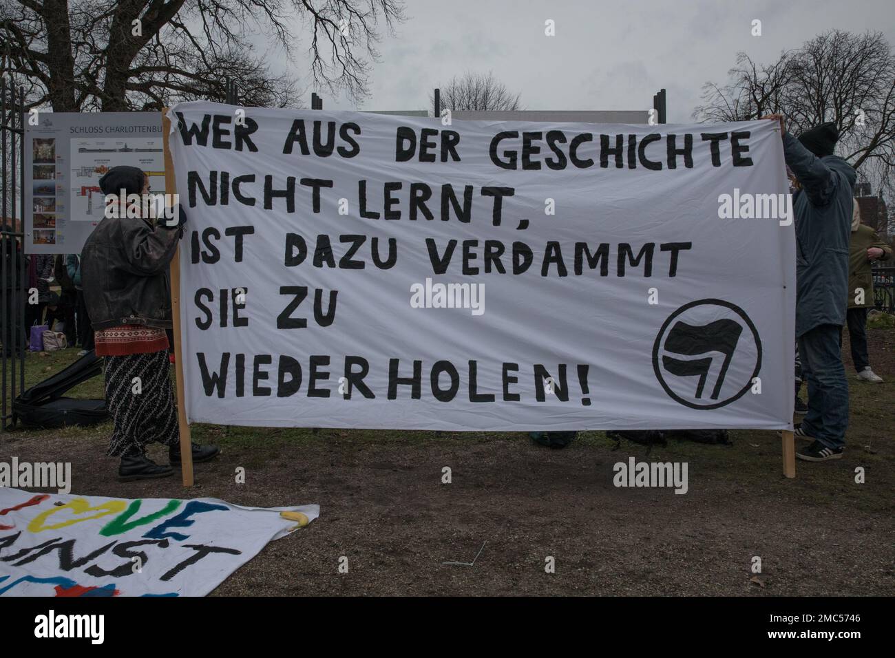 Im Schloss Charlottenburg in Berlin am 21. Januar 2023 nahmen ...