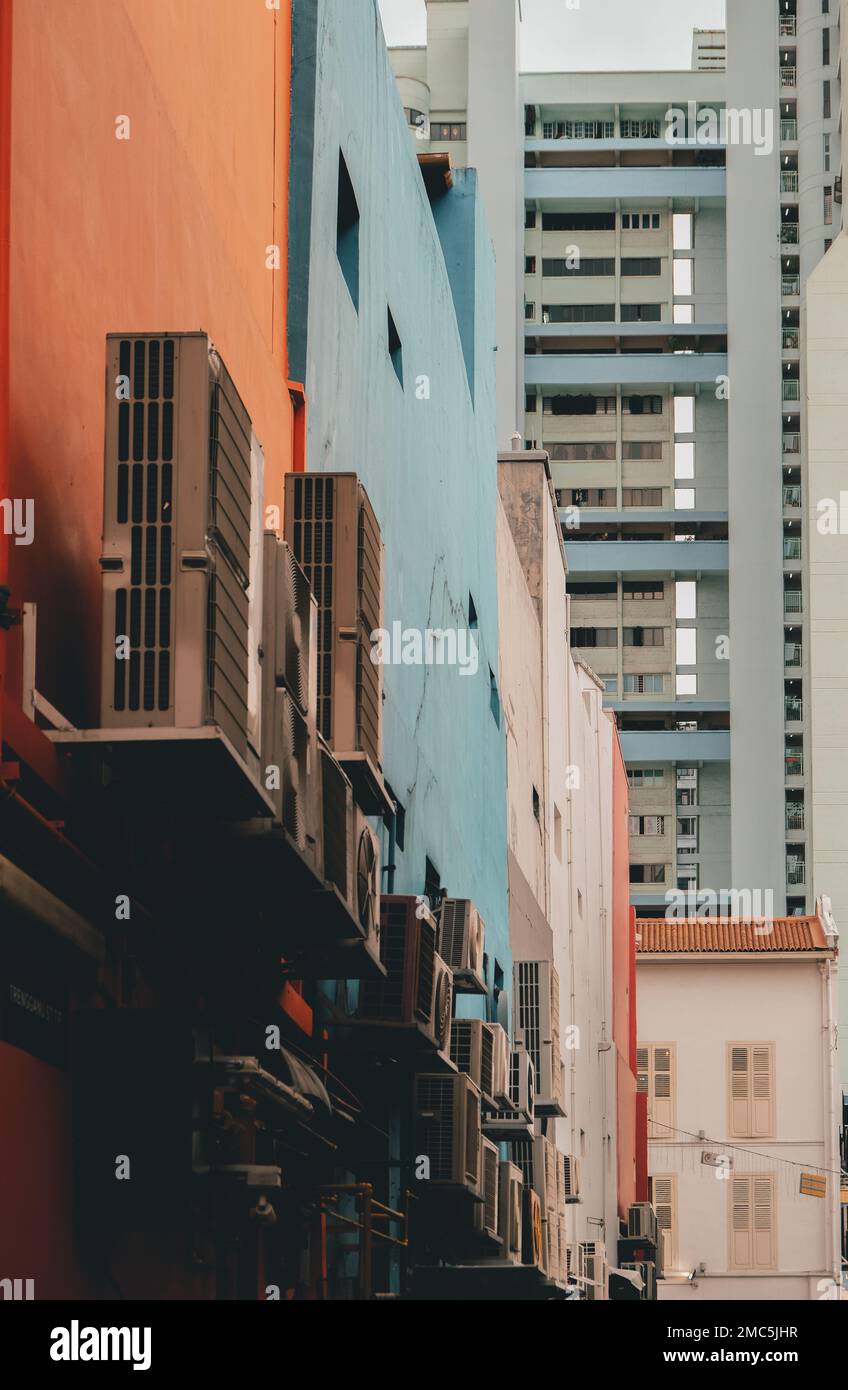 Singapore commercial buildings -Fotos und -Bildmaterial in hoher Auflösung – Alamy