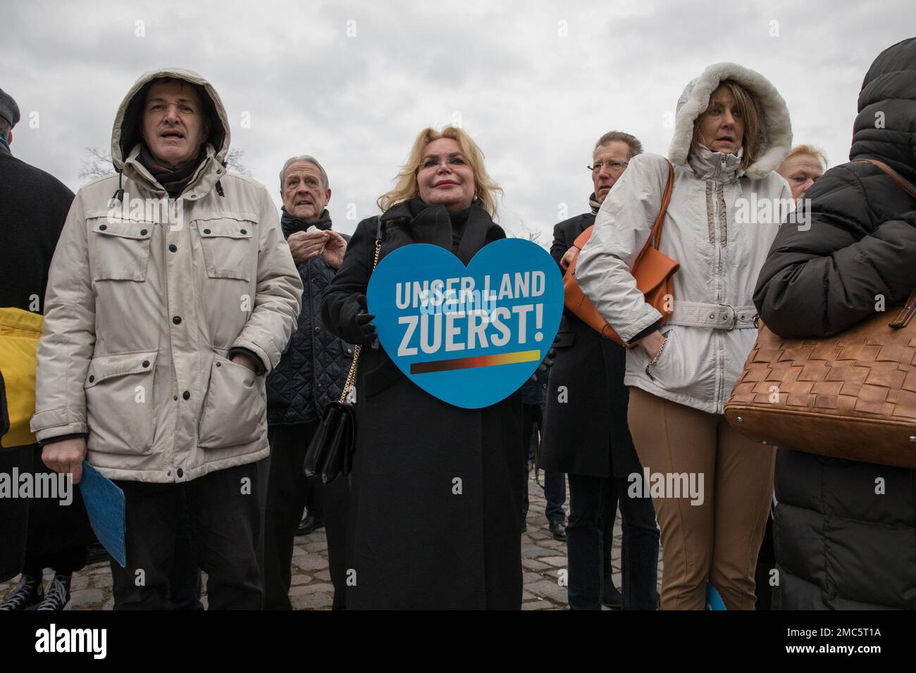 Berlin, Deutschland. 21. Januar 2023. Im Schloss Charlottenburg in ...