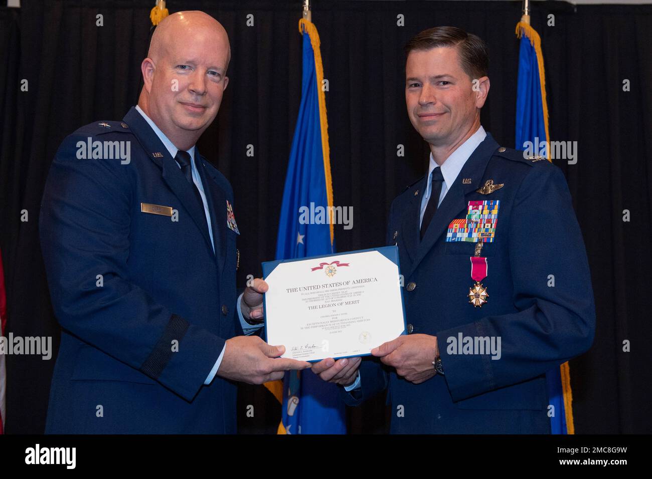 USA Oberst Steven Tittel, 603. Offizier des Air Operations Centers ...