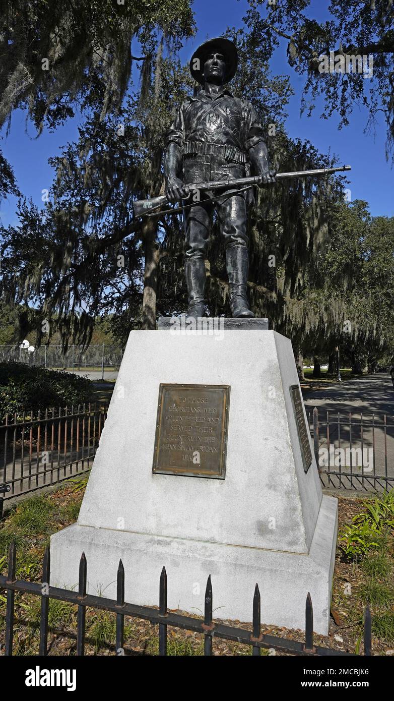Der Georgia Volunteer, ein Denkmal für Georgier, die sich freiwillig ...