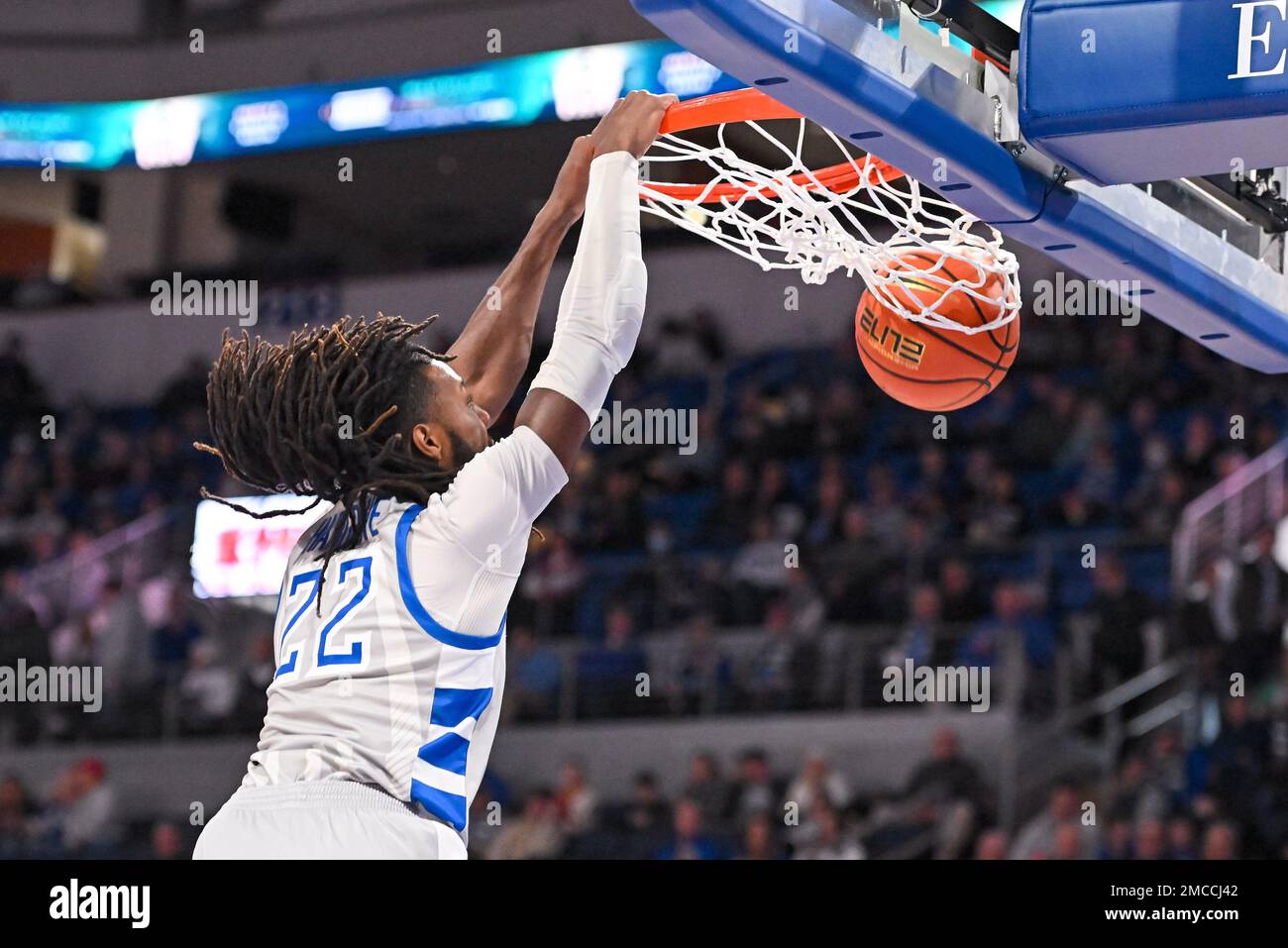 21. JANUAR 2023: Saint Louis Billikens Forward Terrence Hargrove Jr ...