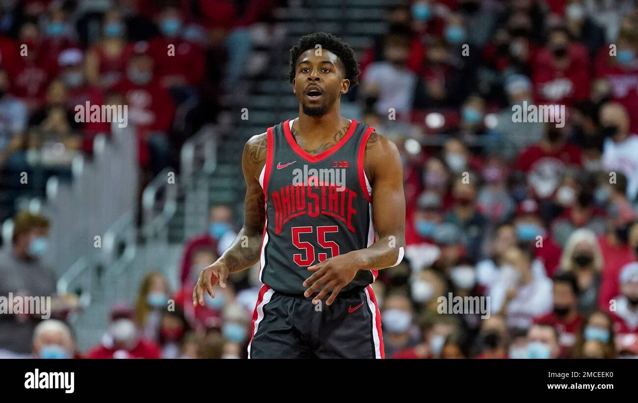 Ohio State's Jamari Wheeler (55) during the first half of an NCAA ...