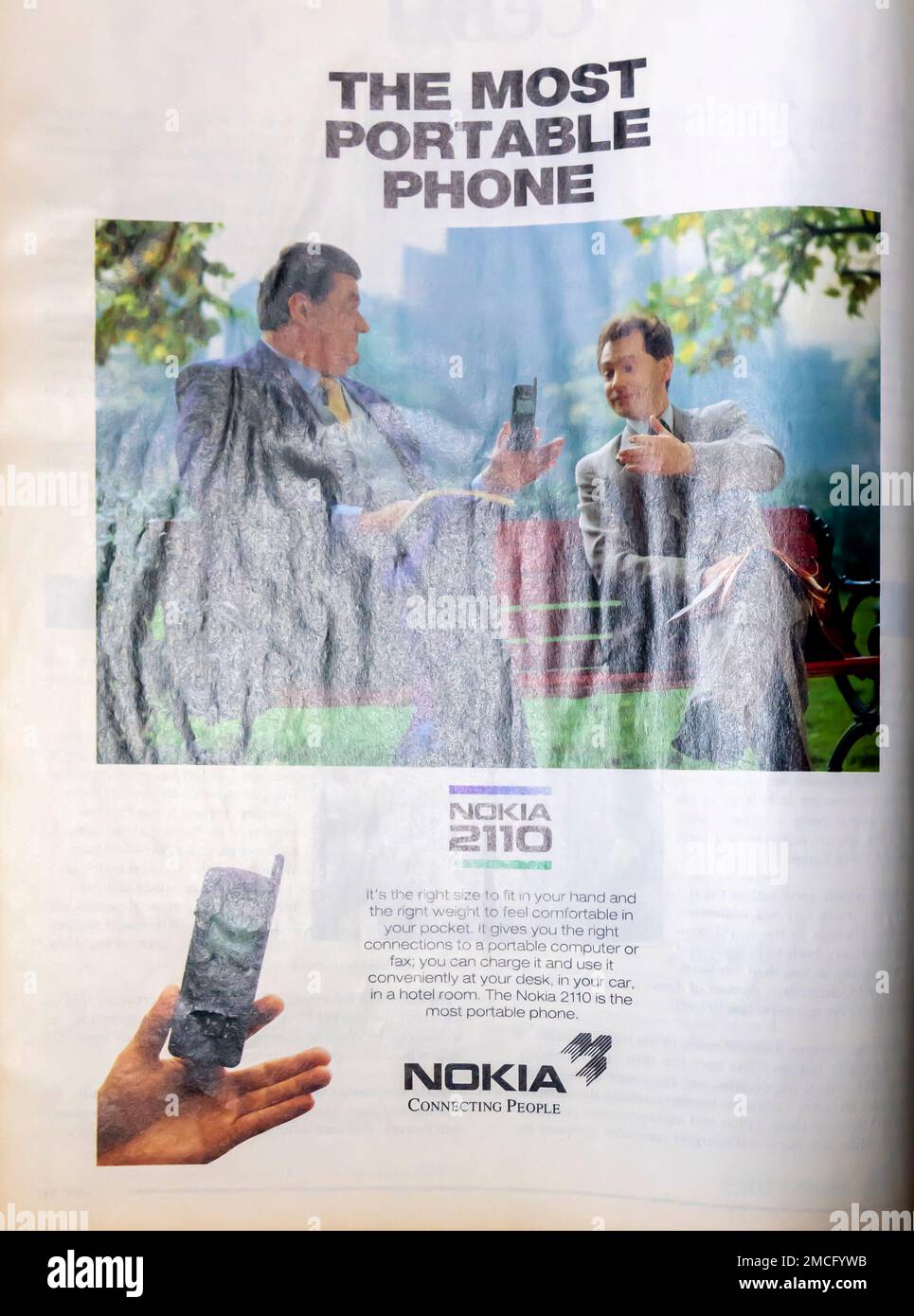 Nokia 2110 mobiles tragbares handy -Fotos und -Bildmaterial in hoher ...