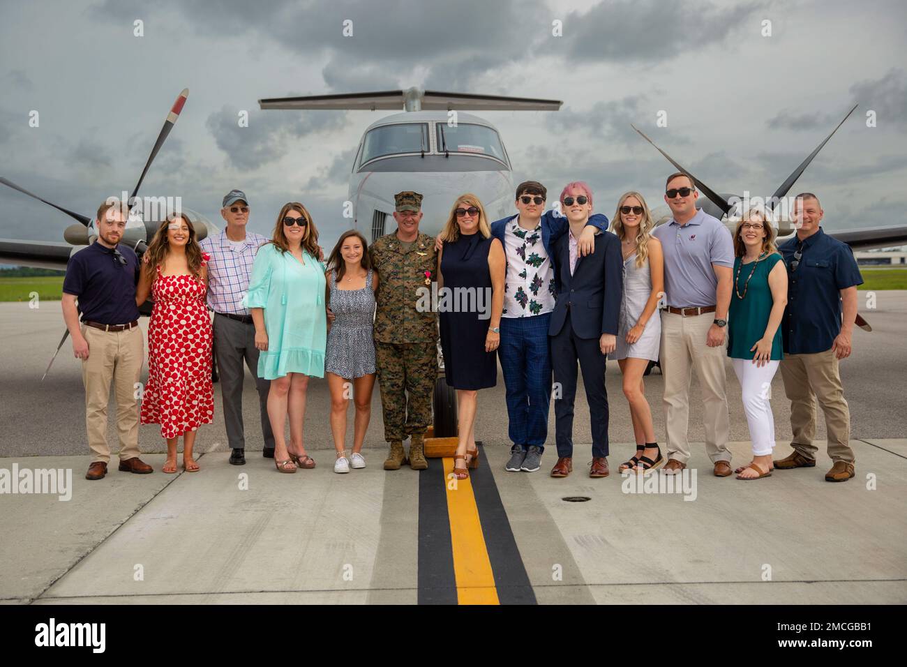 USA Colonel Roger Holliday, Director of Marine Corps Air Station (MCAS ...